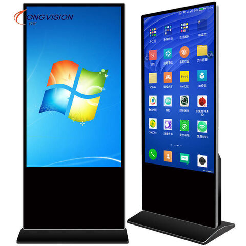 55 Inch 100 Inch Indoor Touch Screen Lcd Outdoor Advertising Totem ...