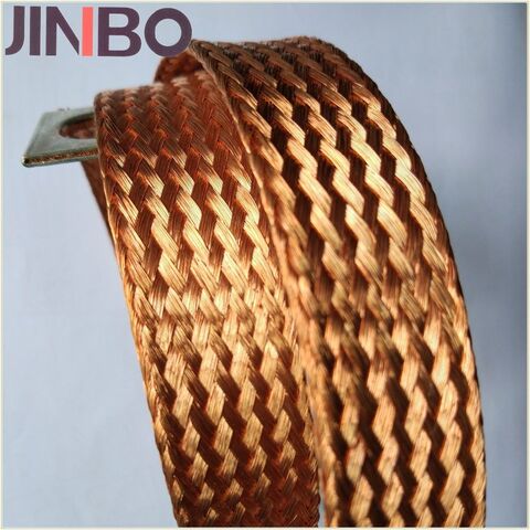 Buy Wholesale China Electrical Grounding Wires Copper Braid Flat With ...