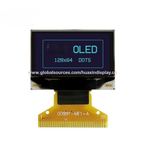 Buy Wholesale China 128*64 0.96 Inch Oled Display 8-bit 8080,8-bit 6800 ...