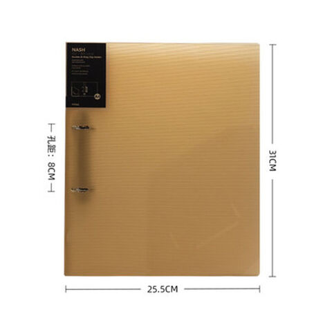 Buy Wholesale China 6 Colors Classic A4 Document Folder 2 Rings ...