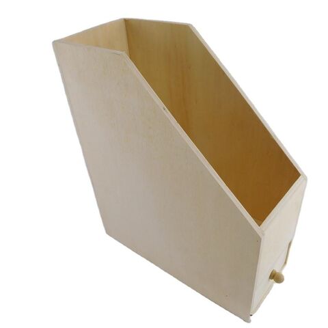 Buy Wholesale China Magazine Holder Diy Wooden Desktop File Organizer ...