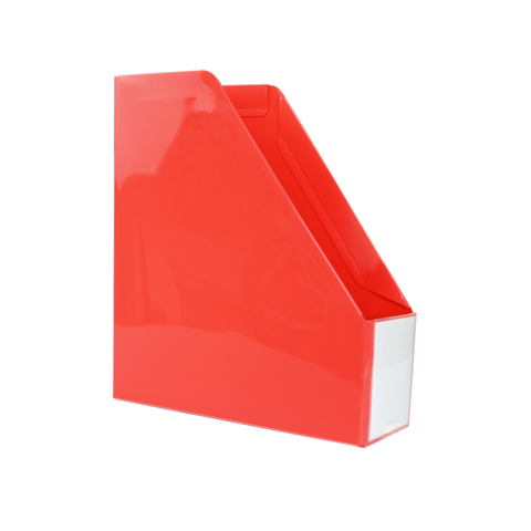 Vertical File Storage Box With Sticker One Pockets Put In Table Office ...