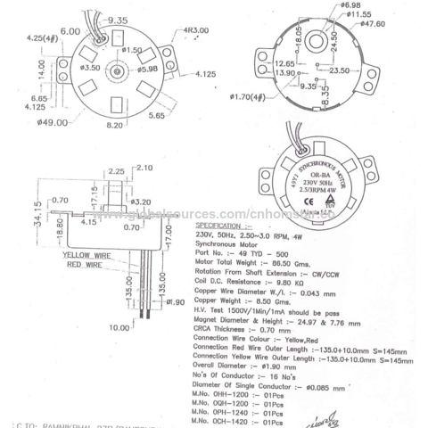 Buy Wholesale China Wholesale Cheap Synchronous Motors & Synchronous ...