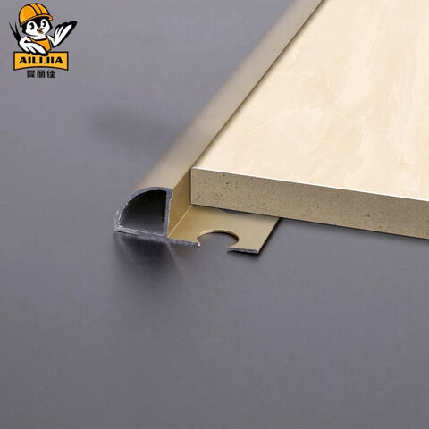 Buy China Wholesale Tile Trim Corners Arc Shape Aluminum Metal Corner ...