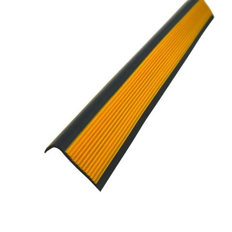Flexible Vinyl Stair Edging Stair Nose Pvc Anti Slip Pvc Rubber Stair ...
