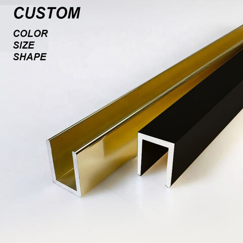 Buy China Wholesale Custom U Shape Edge Protection Aluminium Flooring ...