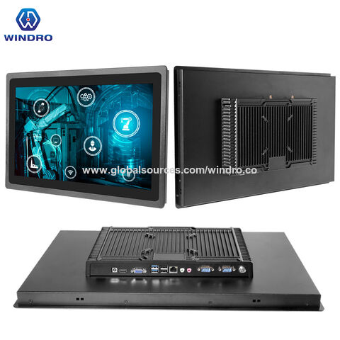 Windro Light Industrial Fanless Panel Pc 10.4 12 15 17 19 10.1 15.6 18. ...