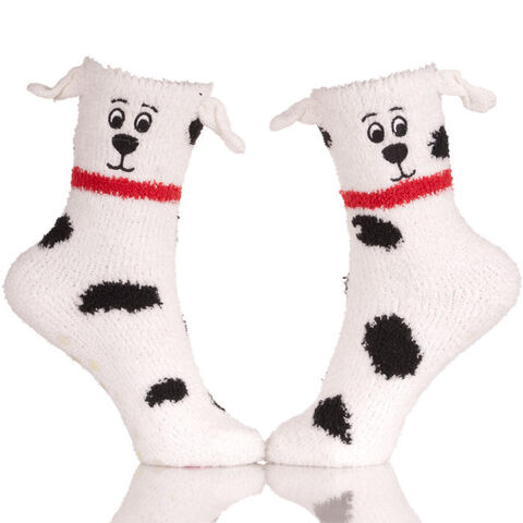 Fuzzy Sock With Dog Ears Stripe Fuzzy Socks - Explore China Wholesale ...