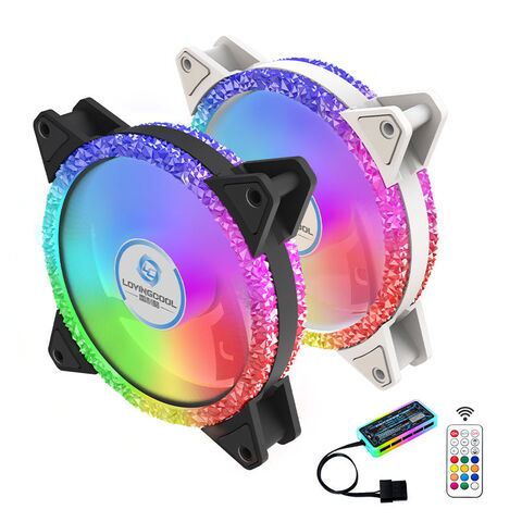 Unique Lighting Design Rgb Fan120mm High Performance Fans&cooling With ...