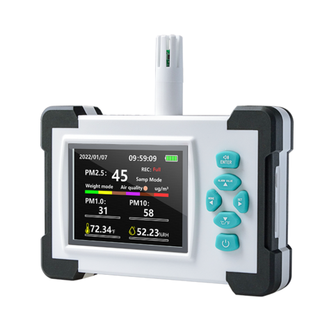 Dust Sensor Laster Scattering Principle Pm2.5 6 Channel Particle ...