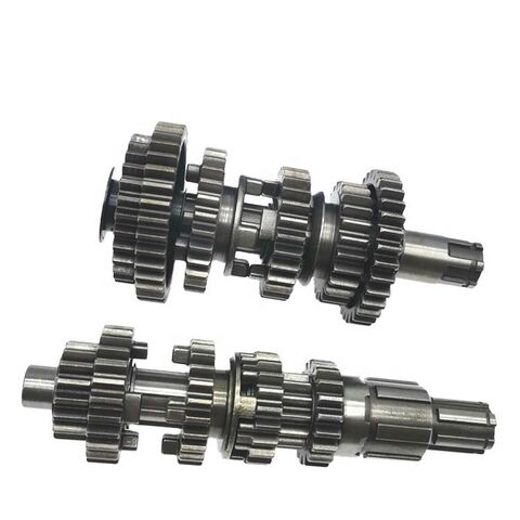 Motorcycle Engine Parts Main Counter Shaft Tooth Gears Assembly For ...