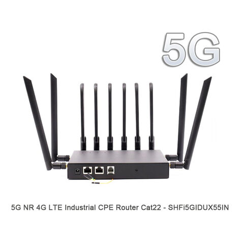 Sunhans 5g Nr 4g Lte Industrial Router 3000mbps Cat22 2.4ghz 5.8ghz ...