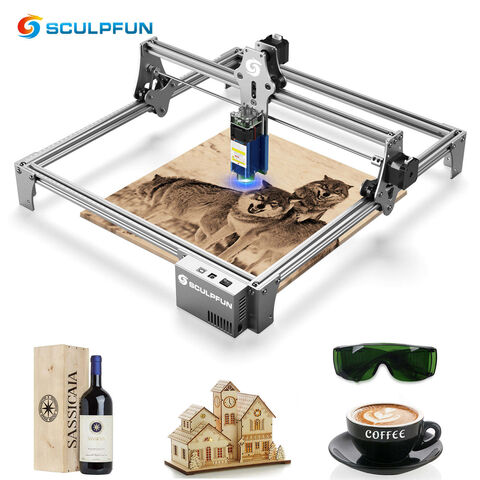 Sculpfun S6pro 60w Laser Printer Engraver Machine For Metal Marking Top ...