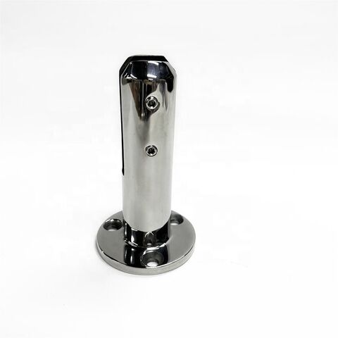 Frameless Glass Pool Fence Round Spigot With Base Plate & Cover ...