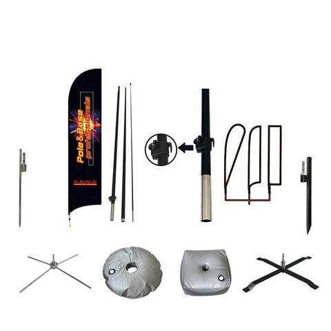 Bulk Buy China Wholesale 15ft Concave Beach Banner Flying Flag Rods ...