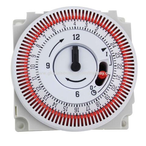 Buy China Wholesale 24 Hours Programmable Timer With On-auto-off Switch With Clock Hands & 24 ...