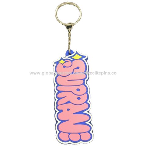 Customize Your Keychain With 2d Or 3d Soft Pvc Designs! Stand Out With ...