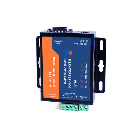 Usr-tcp232-306 Low Cost Rs232 Rs485 Rs422 To Ethernet Tcp/ip Modbus Gateway Serial To Ethernet ...