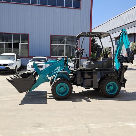 Factory Price Backhoe Excavator Loader 4x4 Multipurpose Mini Backhoe Loader Excavator - Buy ...