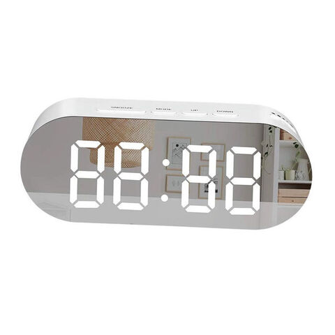 Buy Wholesale China New Fashion Design Digital Mirror Led Alarm Table ...