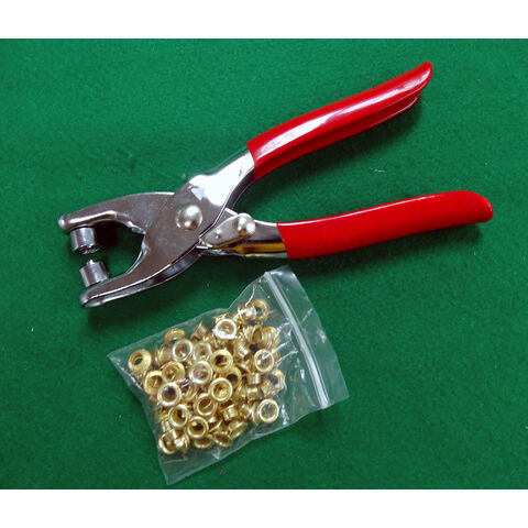 Buy Wholesale Taiwan Grommet Tool Kit 15mm Manual Eyelet Punch Press ...