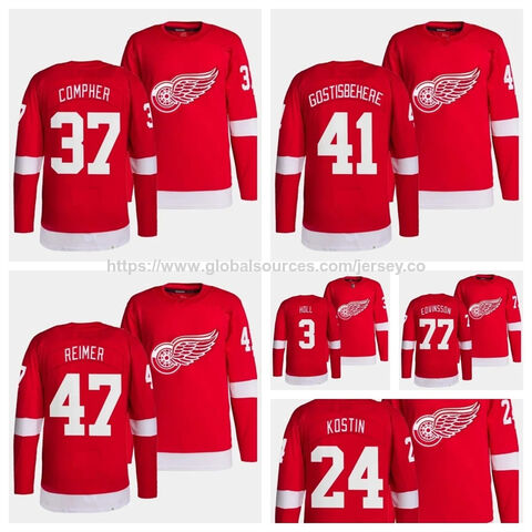 Dropshipping Red Wings Home Red Authentic Pro Primegreen Jersey Men′s ...