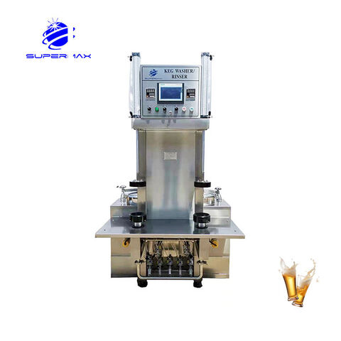 Buy Wholesale China 2 Station Beer Keg Washing Cleaning Machine Beer ...