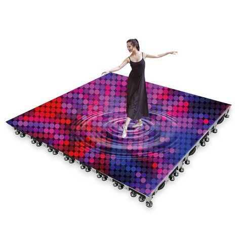 P2.9 P3.91 P4.81 P6.25 Colorful Interactive Led Dance Floor Screen ...