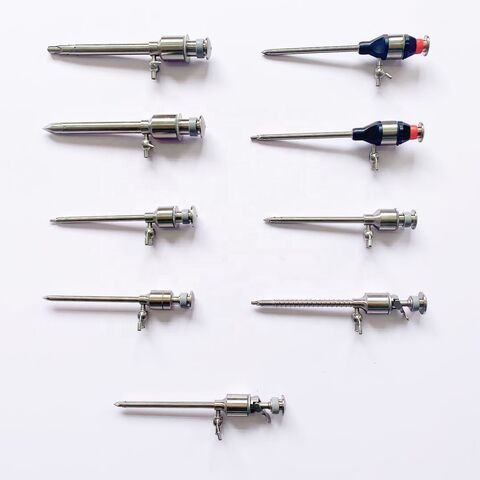 Reusable Trocars With Ce Surgical Medical Laparoscopic Instruments 15mm ...