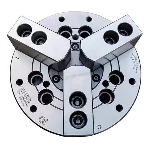Buy Wholesale China 3 Jaw Hydraulic Chuck Through Hole Chuck Lathe ...