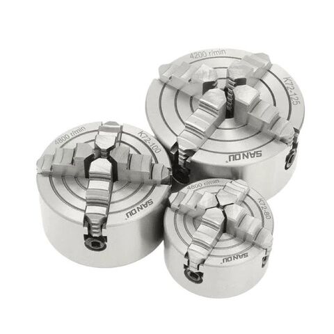 4 Jaw Independent Chuck K72 Series 80mm 100mm 125mm 160mm 200mm 250mm ...