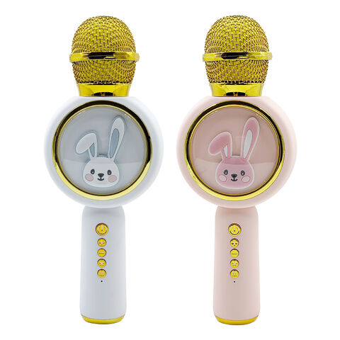 Buy Wholesale China Cute Rabbit Kids Karaoke Microphone Toy Handheld ...