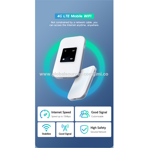 4g Lte Wifi Wireless Router 150mbps Pocket 2100mah Battery Modem ...