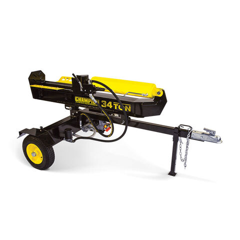 Champion Towable 37-ton Log Splitter With Its Massive 338cc Engine ...