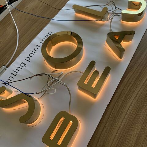 Bulk Buy China Wholesale High Quality Luminous Word Characters Led ...