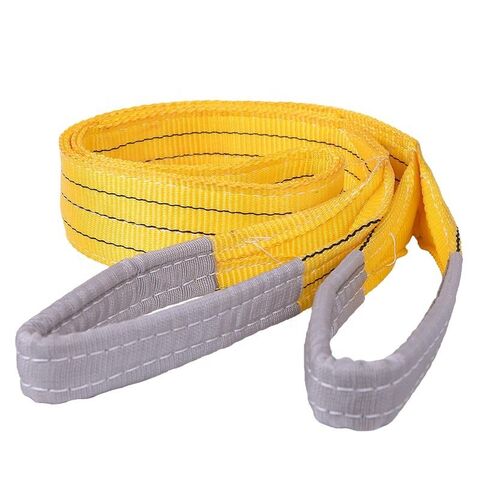Buy Wholesale China 10 Ton Sling Hoist Crane Lifting Belt White Orange ...