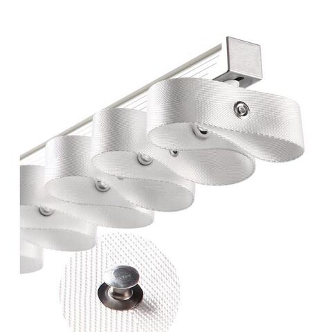 Gardens Hot Sale Smart S Fold Curtain Track Custom Ceiling Mounted Wave ...