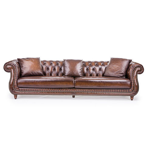 Arab Modern Couch Fabric& Leather Sofa Metal Base Gold Stainless Steel ...