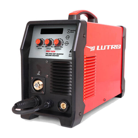 Mini Portable Mig Welding Machine 120amp Inverter Digital Control Gas ...