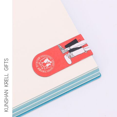 Buy Wholesale China Kunshan Krell Magnet Bookmark Custom Printed Logo ...