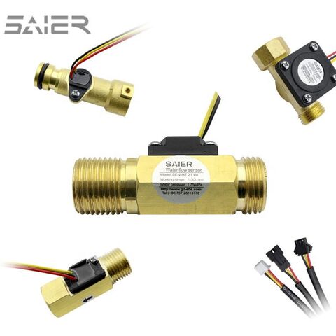 Pabrik Sensor Aliran 76mm Untuk Pompa Air Turbin Hall Sensor Aliran ...