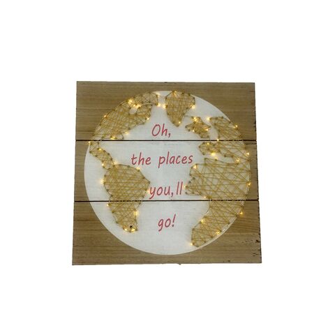 Buy Wholesale China Globe Map Led Lighted Picture Wall Decoration ...