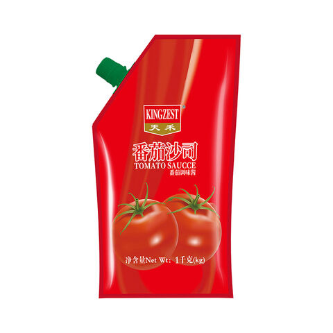 Buy Wholesale China Bulk Tomato Ketchup Clear Sachet Ketchup Container ...