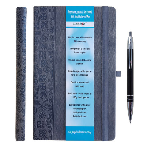 Buy Wholesale China High Quality A5 Journal Notebook With Metal ...