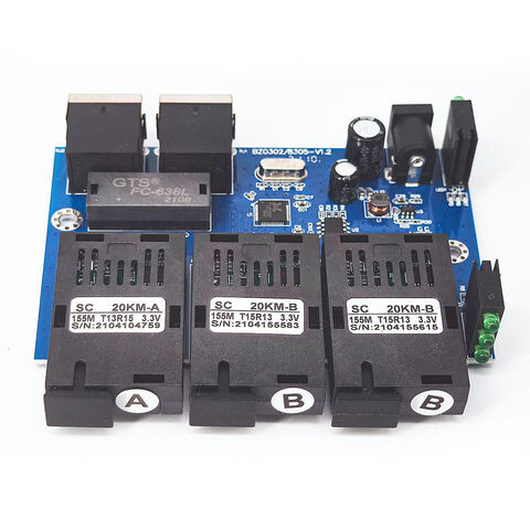 Buy Wholesale China Xicom 3f2e Passive Poe Pcba 10/100m 2 Rj45 3 Sc ...