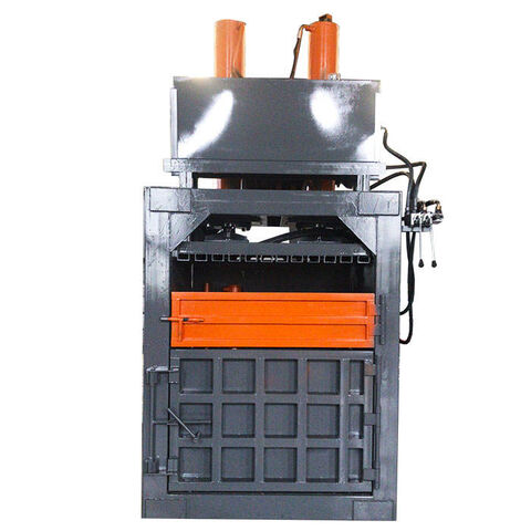 Manual Plastic Press Mini Cardboard Baler Vertical Downstroke Baler ...