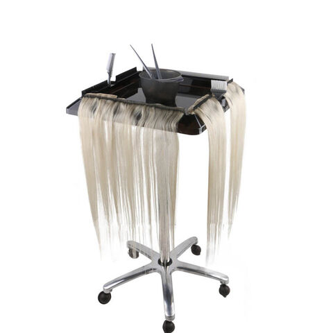 Mobile Rolling Hair Color Trolley Lockable Hairdressing Toolbox Makeup ...