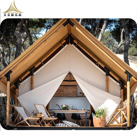 Buy Wholesale China Luxury Safari Lodge Tents Camouflage Hunting Desert ...