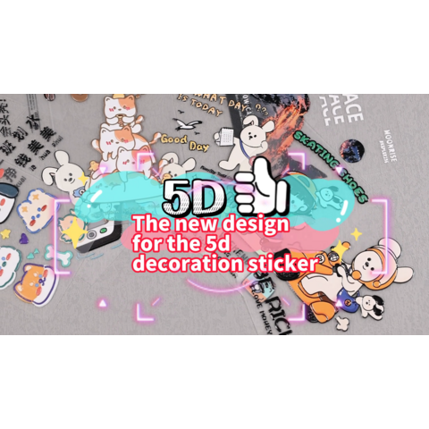 Bulk Buy China Wholesale Cartoon Anime Mirror 3d Anime Stickers ...