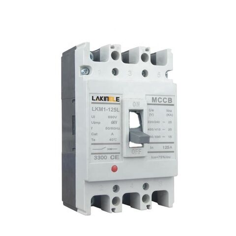 3p 100a 125a 140a 160a 180a 200a 225a 250a Ac Molded Case Circuit Breaker / Mccb, Mccb Factory ...